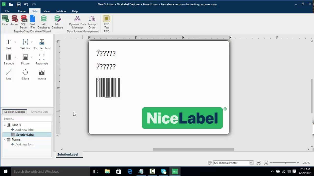 NiceLabel – Efficient Label Printing Software | Logimark